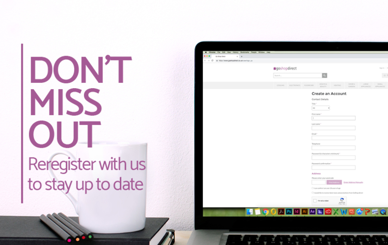 Blog | Reregister your account | Go Shop Direct