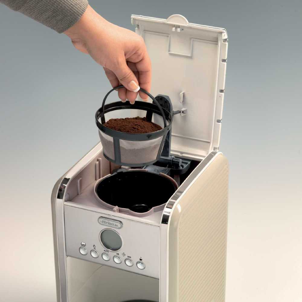 Ariete Vintage Filter Coffee Machine | Beige | Go Shop Direct