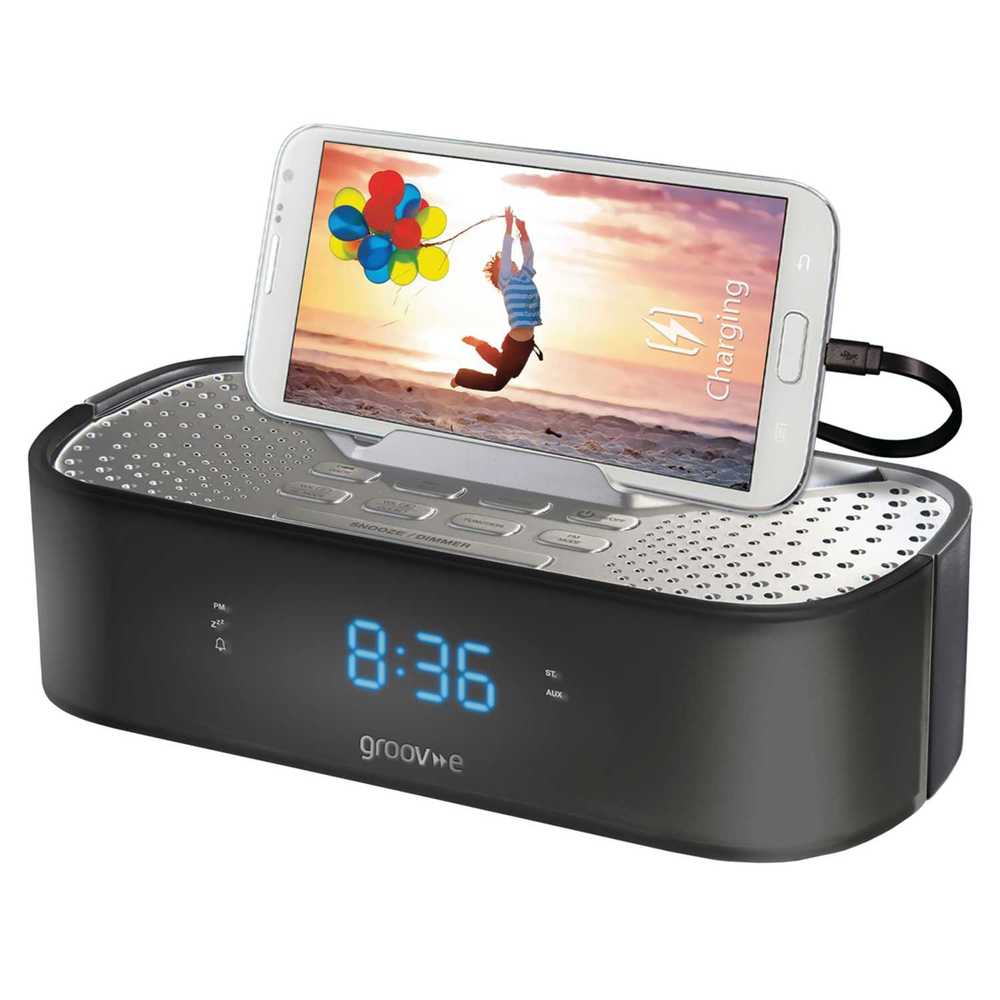 Groove Alarm Clock | Go Shop Direct
